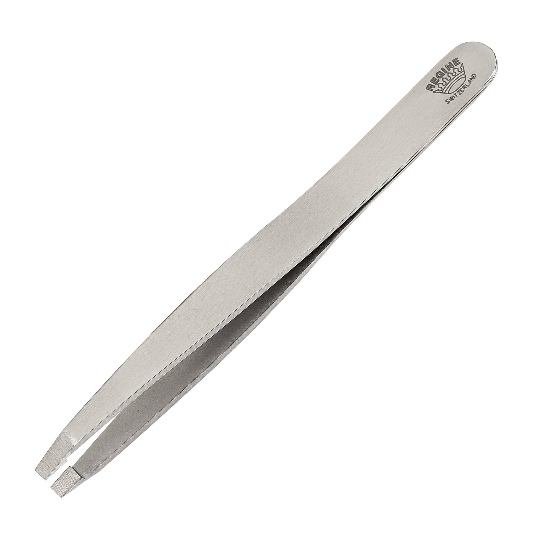 Buy Swiss Made White Slant Tip Tweezer | Regine Tweezers